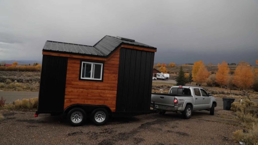 Building his Dream Tiny House for Under $8,000