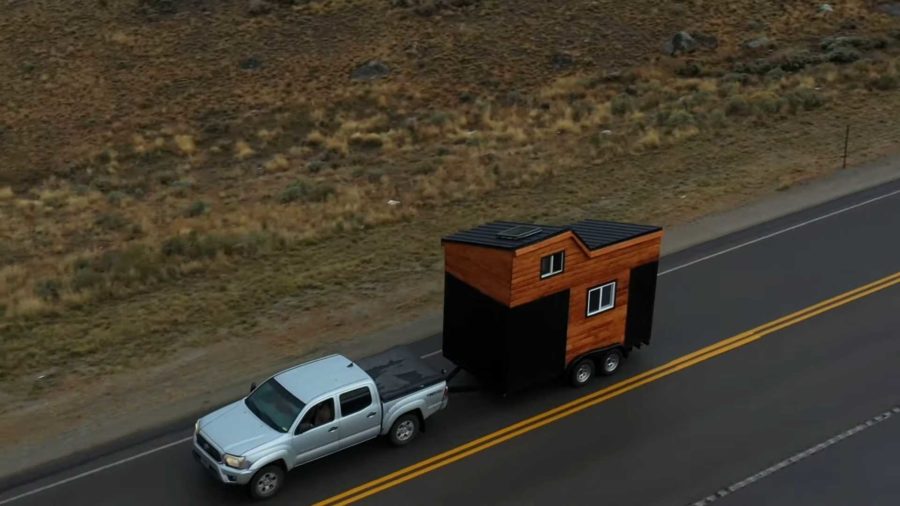Building his Dream Tiny House for Under $8,000