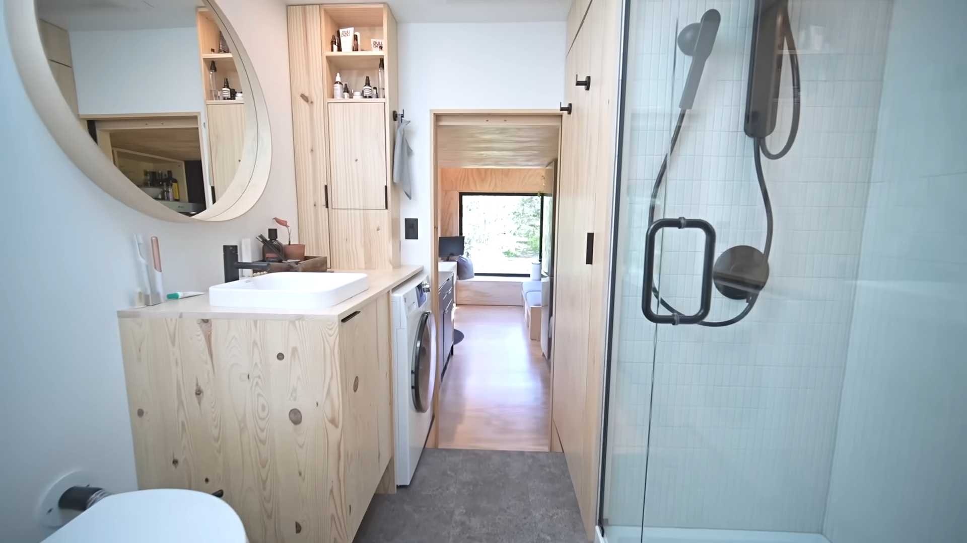 Family of 3 in Off-Grid Tiny Home