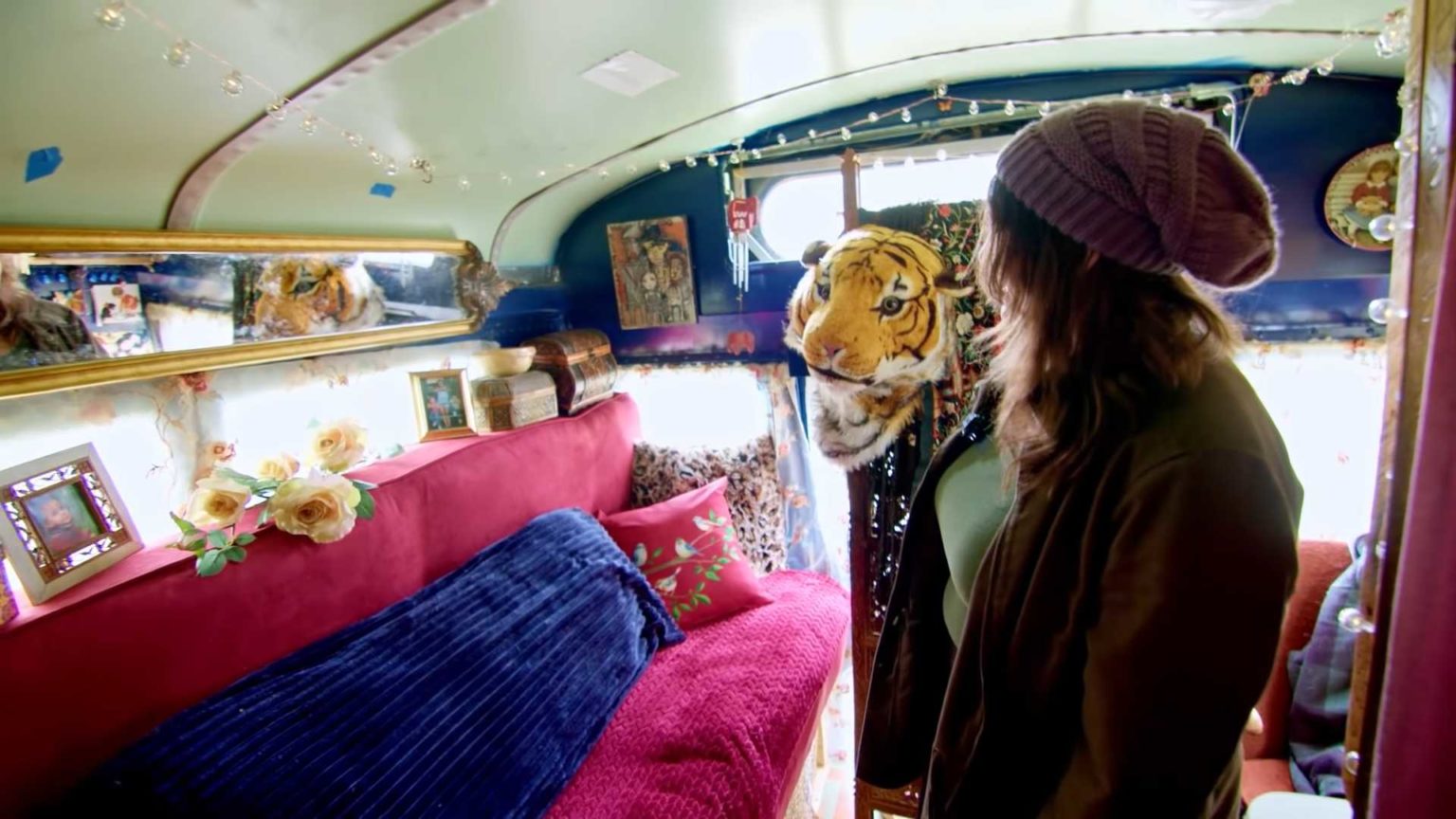 Single Mom Builds School Bus Tiny Home on a Budget