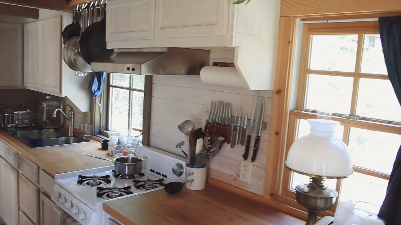 Over 6 Years Off Grid In Her Tiny House