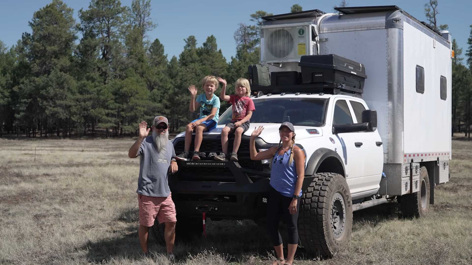 Family’s DIY Overlander Truck Camper