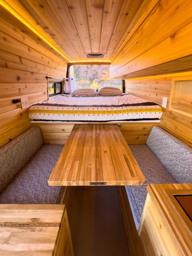 Zephyr Van: Professional Conversion with Indoor Shower, Oven, and Sleeps 3